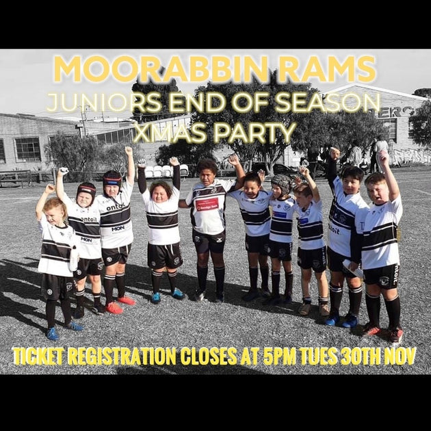 Moorabbin RAMS - Junior's End of Season Christmas Event – Moorabbin Rams
