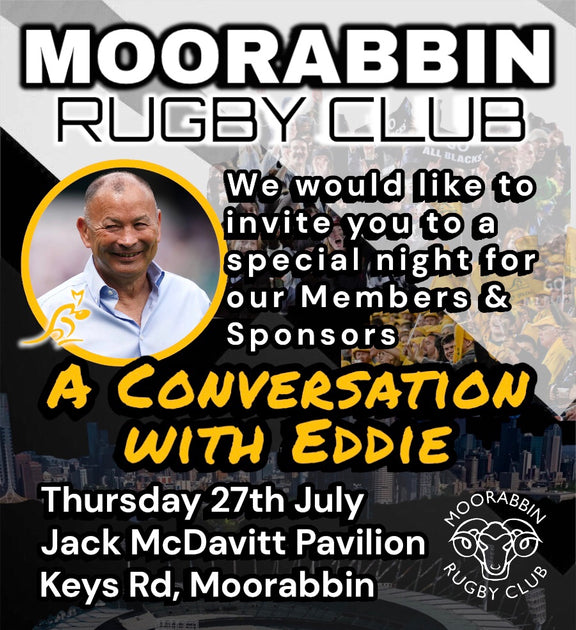 A Conversation with Eddie Jones at Moorabbin Rugby Club – Moorabbin Rams