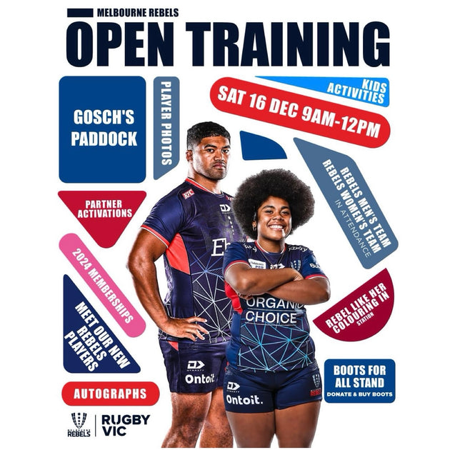 Rebels Open Training - Dec 16th – Moorabbin Rams